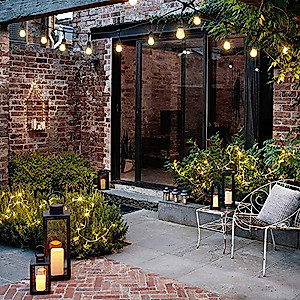 Shatterproof LED String Lights, Waterproof, Warm White 2200K, 70LM, E26 Base - 15 Pack