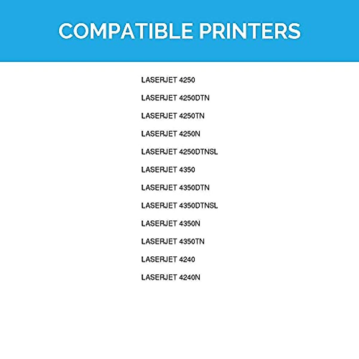 LD Products Compatible Toner Cartridge Replacements for HP 42A Q5942A (Black, 2-Pack) for Laserjet 4250, 4250tn, 4350n, 4250dtn, 4350, 4350tn, 4250dtnsl, 4350dtn, 4250n, 4350dtnsl, 4240, 4240n