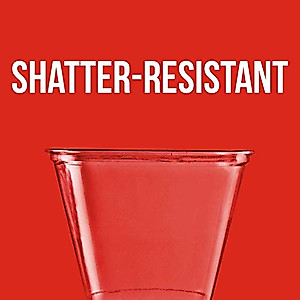 SOLO AC940-20001 Cup Company 9oz Clear Wine and Punch Plastic Cups, 6-Packs of 40ct (240ct Total)