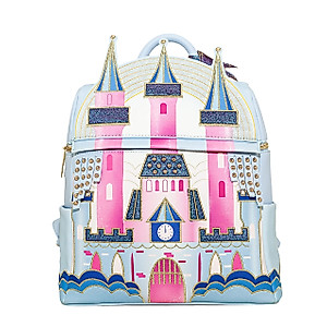 Danielle Nicole X Disney Sleeping Beauty Castle Mini Backpack - Fashion Cosplay Disneybound Cute Backpacks Multicolor