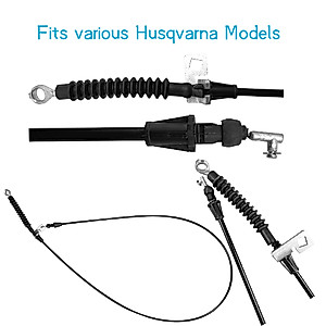 OUSTUE 585271601 Deflector Cable for Husqvarna Poulan Jonsered Snowblowers Replaces 532420672, 532421164, 420672, 421164