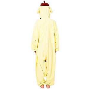 SAZAC Kigurumi - Pompompurin - Onesie Jumpsuit Halloween Costume (X-Large)