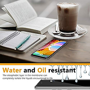 UniqueMe [2 Pack] Screen Protector Compatible for LG Velvet/LG Velvet 5G UW Tempered Glass,3D Full Coverage Film HD [Easy Installation] Edge to Edge Protection