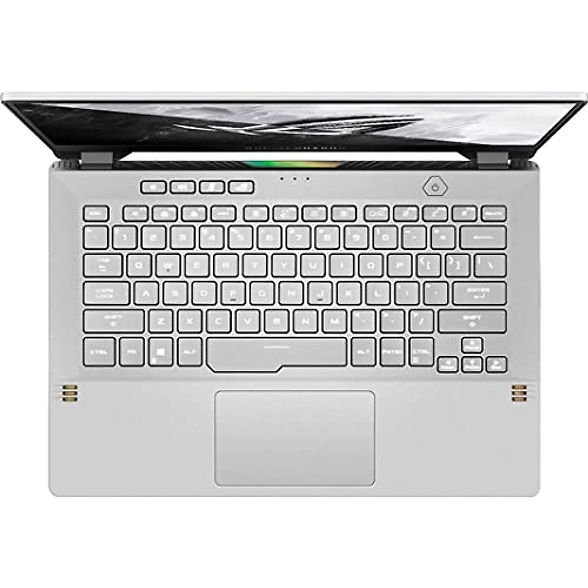 ASUS 2022 ROG Zephyrus 14" FHD 144Hz Gaming Laptop, AMD Ryzen 7-5800HS Processor, 24GB RAM, 1TB PCIe SSD, Backlit Keyboard, NVIDIA GeForce RTX 3060 Graphics, Windows 11, White, 32GB USB Card