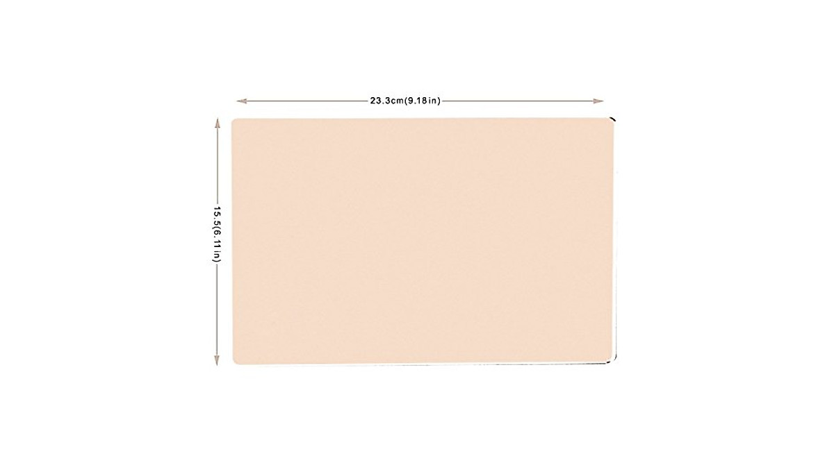 Qcute Gold Aluminum Gaming Mouse Pad for Precision & Style