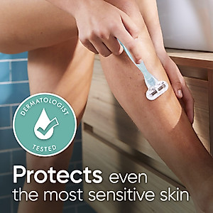 Gillette Venus Smooth Sensitive Women's Razor Blades - 4 Refills