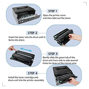 MxVol Compatible Drum Unit Replacement for Brother DR730 DR-730 DR 730 Up to 12,000 Pages use for HL-L2350DW DCP-L2550DW MFC-L2710DW MFC-L2750DW HL-L2395DW Printer (NO Toner) Black