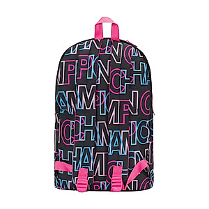 Champion Kids' Backpack & Lunch Kit, Black/Multi, Youth Size