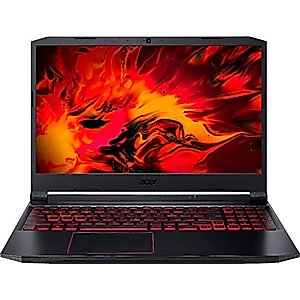 Newest Acer Nitro 5 15.6" FHD Laptop| AMD Ryzen 5 4600H|WiFi 6 | Webcam| HDMI | Wireless-AC| Backlit Keyboard|NVIDIA GeForce GTX 1650| Win 10| Obsidian Black (16GB RAM|256GB PCIe SSD|1TB HDD)