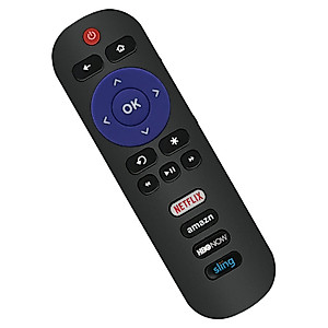 RC280 Replace Remote Control Applicable for TCL Roku TV 55S405 40S3800 50UP120 65S401 32S301 32S850 32S3700 32S3750 43FP110 43UP120 48FS3700 48FS3750 50FS3850 28S3750 32S3800 32S3850 32S3850A 32S3850B