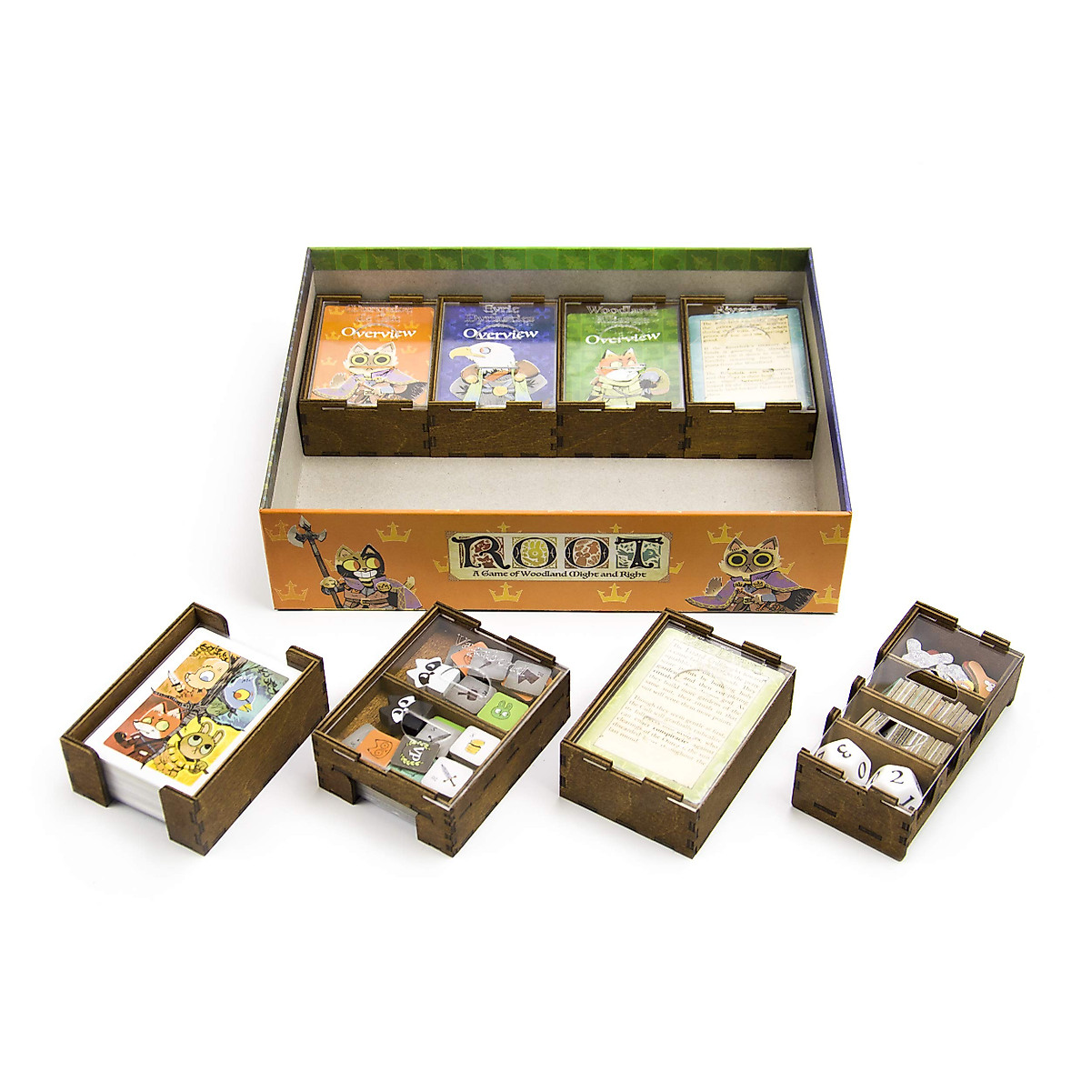 Gaming Trunk Organizer for Root. Root Woodland Organizer