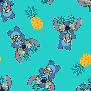 Springs Disney Lilo & Stitch 73448 Stitch Pineapple Toss BTY