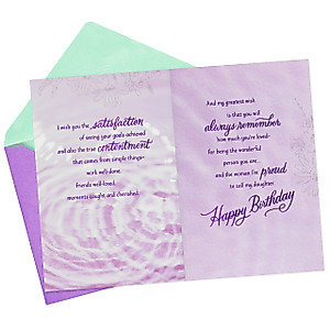 Hallmark Birthday Card for Daughter (So Many Wishes)