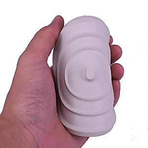 Dogxiong 3 Package 4.5-Inches Silicone Bathtub Drain Stopper Plug Sink Plug Universal Sink Stopper and Travel Plug for Kitchens, Bathrooms and Laundries