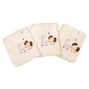 Donhoo Widens Pure Cotton Baby Warm Belly Band, Swaddle Belt, Sleeps to Prevent Cold, Pervent Diarrhea, Suitable for Babies Aged 0-10(Pattern: Bath Elephant), L:33.4x13.8in