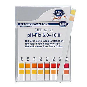 Macherey-Nagel, 92122, pH-Fix 6.0-10.0, Box of 100 Strips