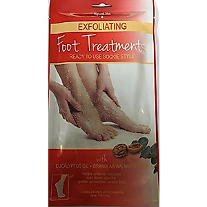 SpaLife Exfoliating Foot Treatment with Eucalyptus Oil and Walnut Shells