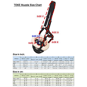 T TEKE Deluxe Horse Grazing Muzzle Fleece Fur Lined Around, Full Adjustable with Neoprene Cushion pad on Crown & Chin for Comfort