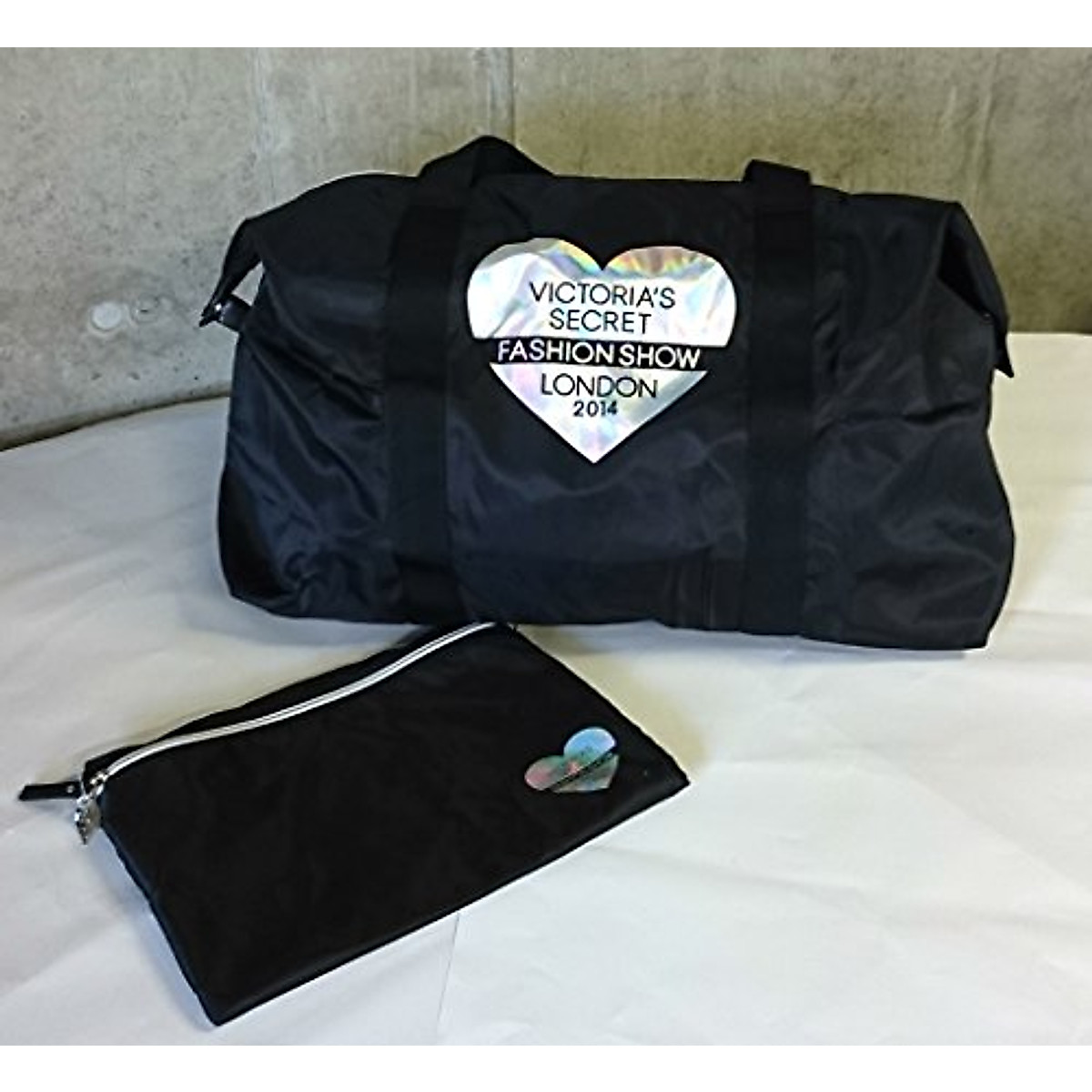 Victoria's Secret Fashion Show LONDON 2014 Carry Tote Bag with Extra Cover Bag