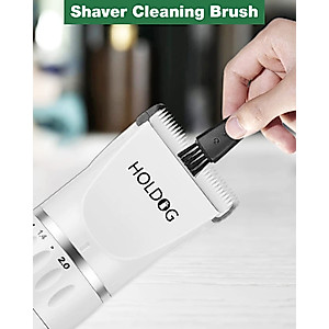 5V Power Cord Replacement HOLDOG Dog Clippers Charger for Professional Heavy Duty Dog Grooming Clipper 3-Speed Low Noise High Power Rechargeable Cordless Pet Grooming Tools