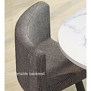 Office Reception Room Club Table, Table And Chair Set, Negotiation Table Sales Office Shops Meetings Small Round Tables, Nordic Negotiation Table And Chair, Business Conference Room Coffee Table ( Col