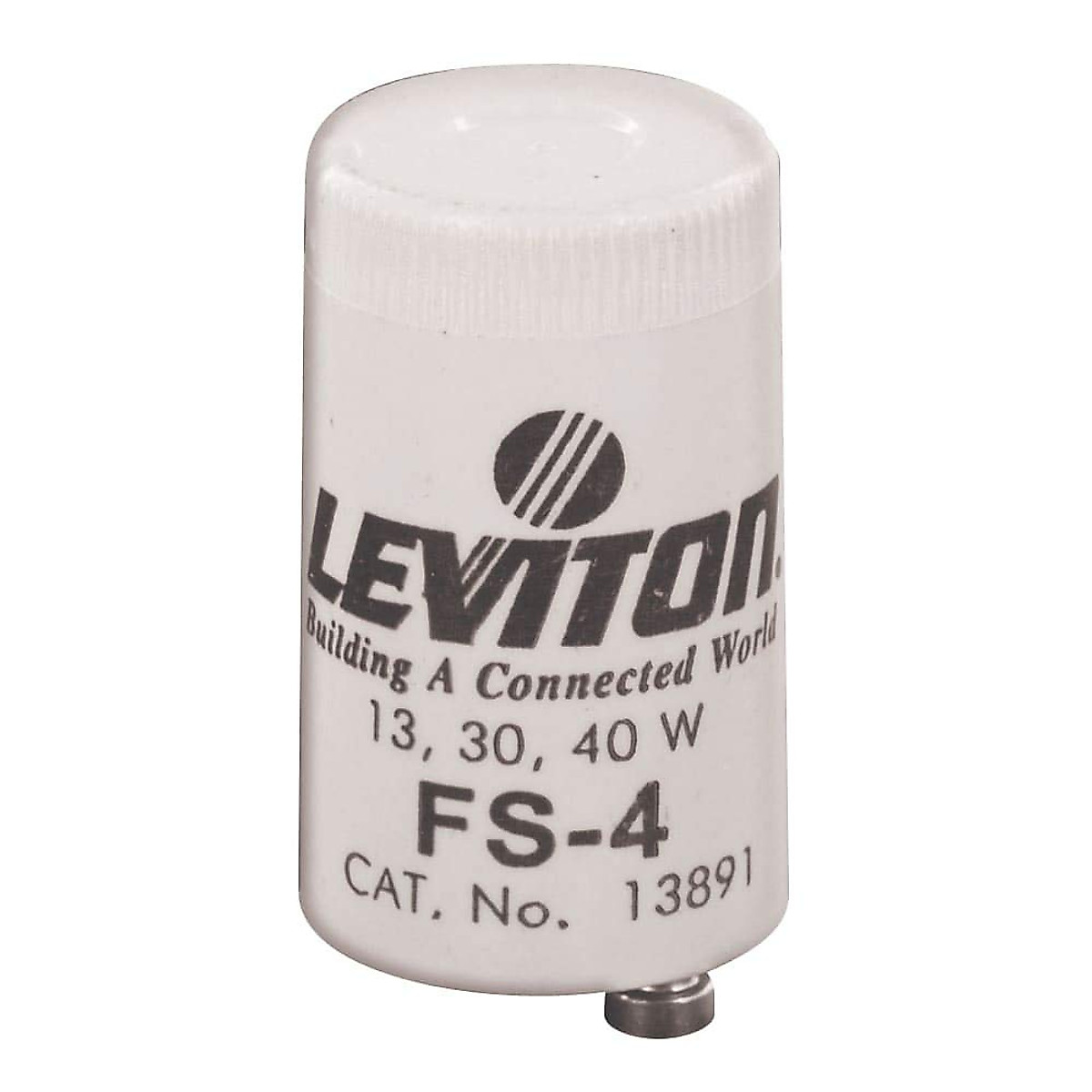 Leviton 12410 Fluorescent Lamp Starter, 2 Pack