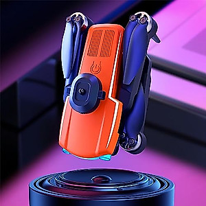 Drone with Camera, Drone With 4K HD Fpv Camera Remote Control Toys Gifts For Boys Girls, Toy Easy to Play, With Altitude Hold Headless Mode One Key Start Speed, 3D Flip (Black)