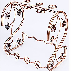 DOUBA Wine Cabinet Display Rack Metal Wine Bottle Rack Bracket Wine Bottle Storage Wine Cabinet Wine Rack Wine Utensils