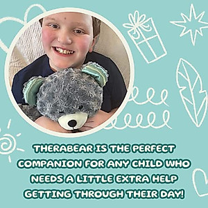 THERABEAR | Talking, Teaching, Multi-Sensory Therapeutic Teddy Bear, Comfortable Huggable Toy for Children of All Ages, Stuffed Animal Companion for Emotion Regulation