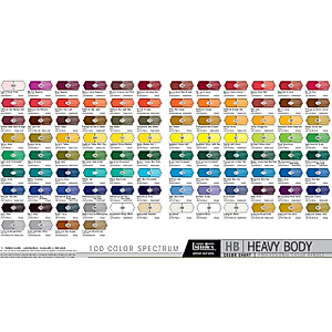 Liquitex 1045720 Professional Heavy Body Acrylic Paint 2-oz Tube, Cadmium Orange Hue