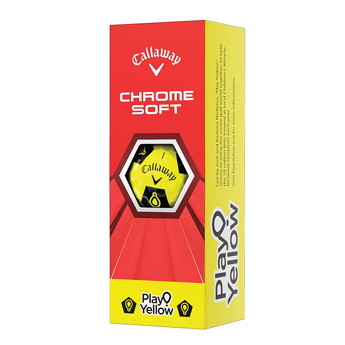 2020 Callaway Chrome Soft Golf Balls (Play Yellow Truvis)