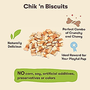 Pet 'n Shape Chik 'n Wrapped Biscuits – Jerky Dog Treats - 1 Pound