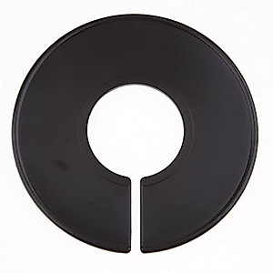 Kesoto Bothyi 10 Pack Clothing Rack Size Dividers Round Hangers Dividers, Baby Closet Size Dividers (10 Pack, Blank), Black