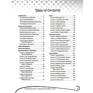 Getting to the Core of Writing: Essential Lessons for Every Third Grade Student