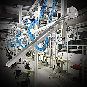 Aopin M6 x 150mm Hex Head Bolts Screws Grade 5.8 Stainless Steel, Fasteners Fully Machine Threaded SUS304 4 Pcs