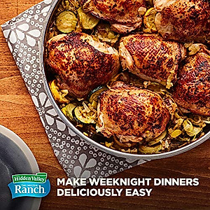 Hidden Valley Ranch Seasoning, Ranch Dressing Dry Mix for Salad Dressing, Gluten Free Salad Dressing, 8 Ounces