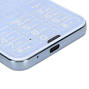 DAUZ Basic Phone, Senior Cellphone Big Buttons 4 SIM Cards Standby for Phone Call for Elderly (#1)