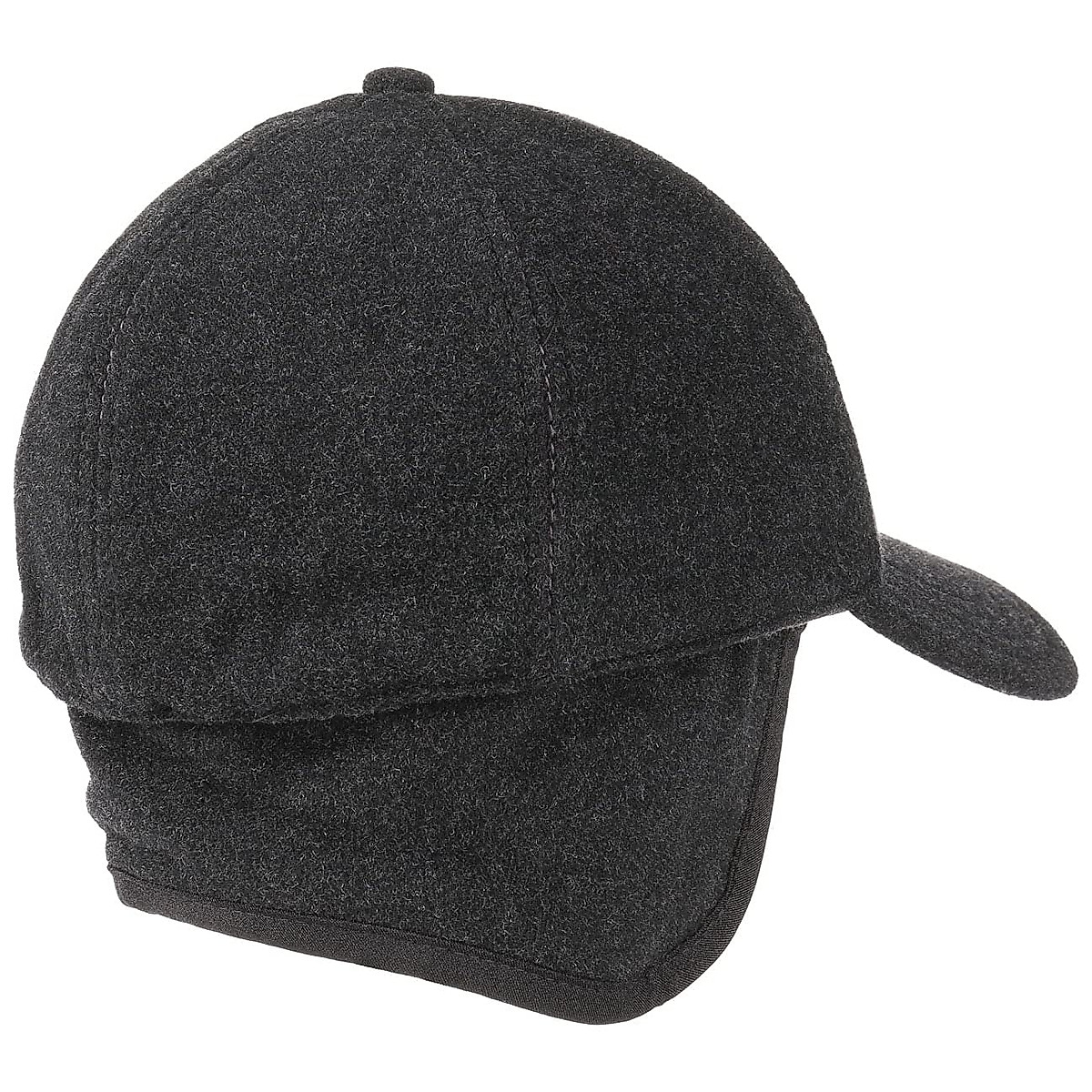 Stetson Vaby Ear Flaps Cap Men anthracite 7 1/2-7 5/8