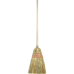 SPARTA Flo-Pac Parlor Broom Natural Broom, 55 Inches, Tan