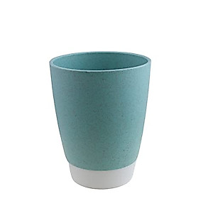 Bathroom Accessories Set 4 Piece Accesorios para Baños Soap Dispenser, Soap Dish, Tumble, Toothpaste-Toothbrush Holder (Teal)