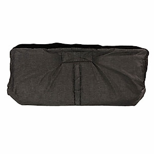 Funlife Warm Winter Hand Muff for Stroller,Waterproof Anti-Freeze Fingerless Glvoes for NYC Winter,Black