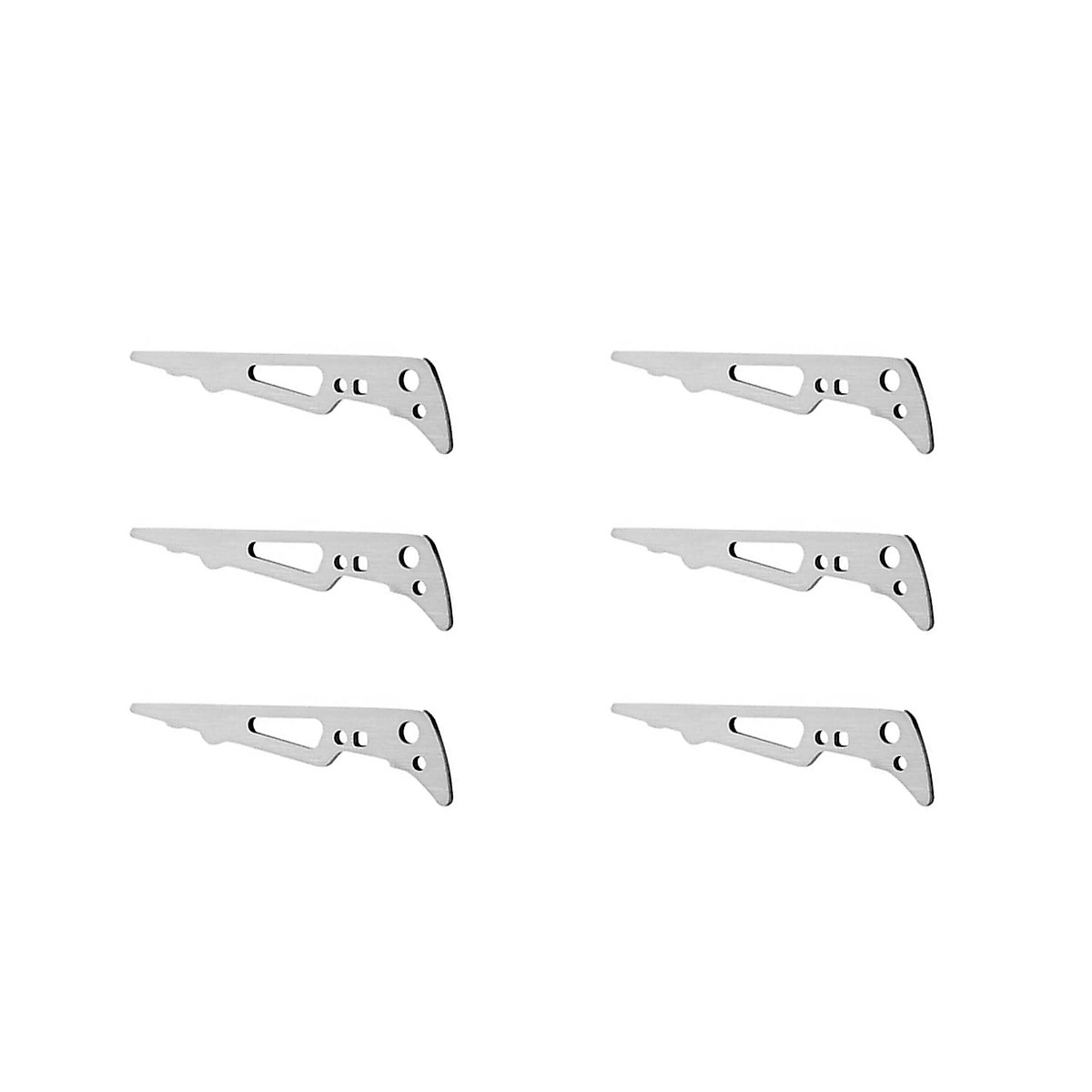 New Archery Products Killzone Replacement Blades for Killzone 100 Grain 2" Cutting Diameter Mechanical Broadheads with Trophy Tip (6 Pack)