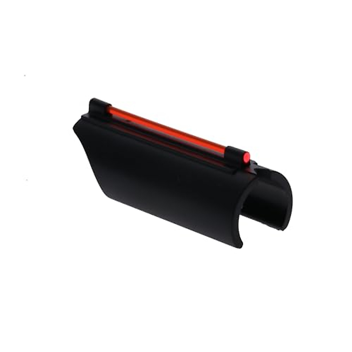 TRUGLO Low-Profile All-Metal Construction Glo Dot II Universal Fiber Optic Sight for Plain Barrel Shotgun, 410 GA/RED Fiber