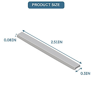 Premium Carbide Scraper Replacement Blade, 2-Inch, for 665 Scraper, Removes Paint, Varnish, Grout, Glue, Etc.