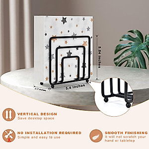 Napkin Holder for Table, Modern Metal Black Napkin Holders for Kitchen Dining Tables & Countertops, Paper Cocktail Napkins Holder Dispenser for Indoor & Outdoor Use by LAIHIFA
