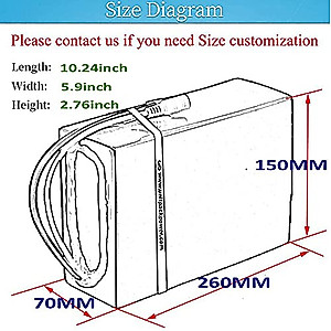UNIT PACK POWER UPP Ebike Battery 48V - Electric Bike Battery for 1000W/750W/500W Bicycle DIY - Lithium ion Battery for Bafang Motor Go Kart E Scooter (48V 20Ah)