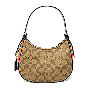 Coach Women's Kleo Hobo (Signature Canvas - Khaki Multi)