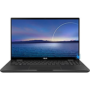 ASUS ZenBook Flip 15 Home & Entertainment 2-in-1 Laptop (Intel i7-1165G7 4-Core, 16GB RAM, 512GB PCIe SSD, GTX 1650 [Max-Q], 15.6" 60Hz Touch Full HD (1920x1080), Win 11 Pro) with Hub