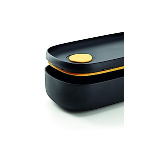 Lekue LunchBox-To-Go Travel Container Set, Coral