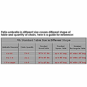 Yescom 13ft XL Outdoor Patio Umbrella w/ German Beech Wood Pole Beach Yard Garden Wedding Cafe Garden (Beige)